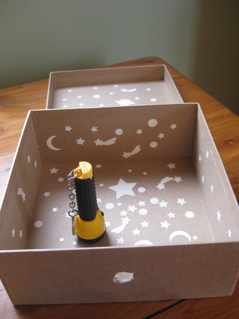 Homemade Mini-Planetarium - One Crafty Place